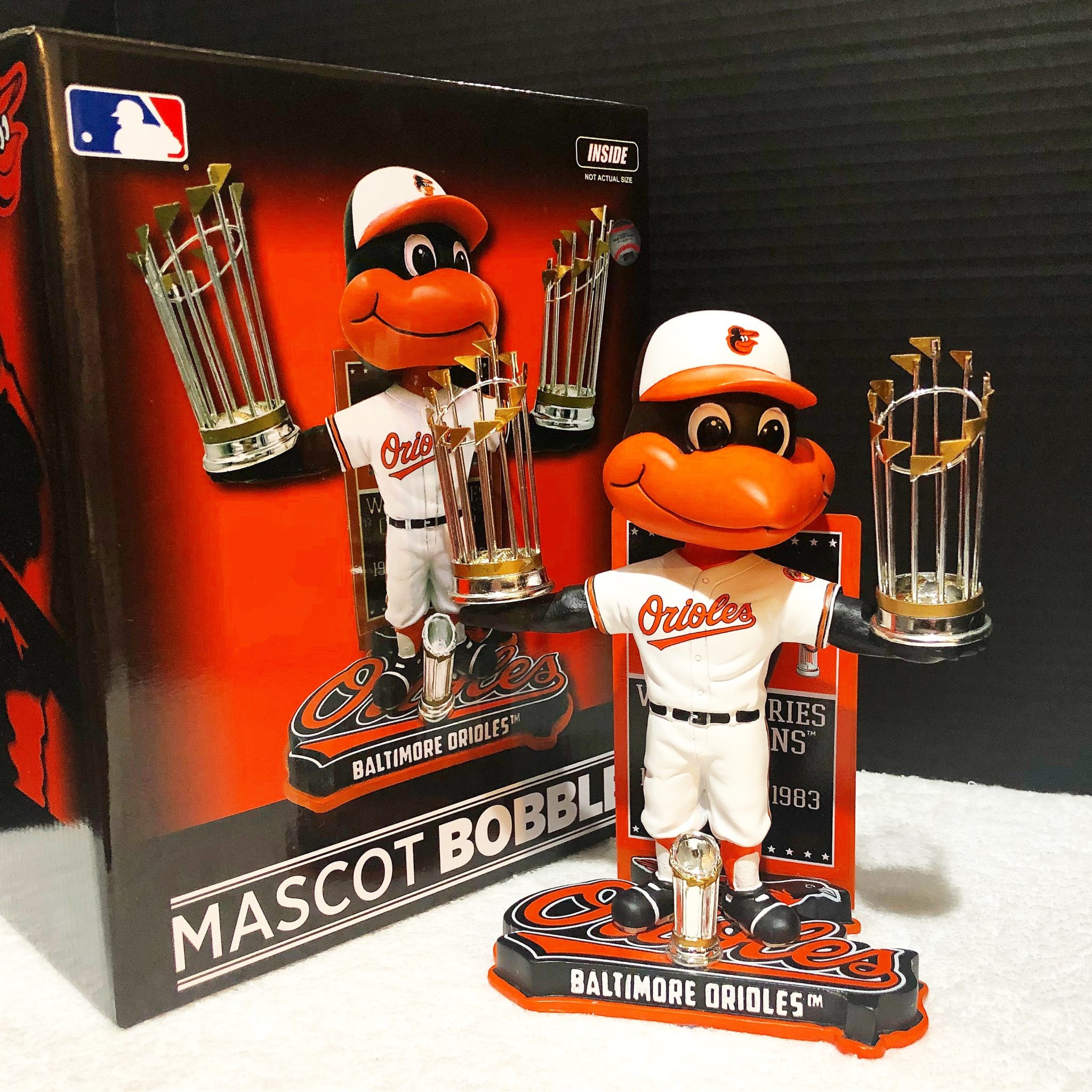 Bobble of the Day "The Bird" Baltimore Orioles World Series ...